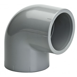 PVC-C knie 50 x 50 mm 90° PN16 | Tyleenslang.nl
