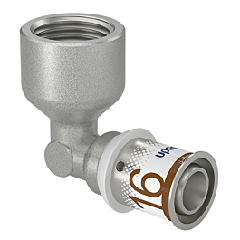 Uponor S-Press Plus knie 90° Water binnendraad x pers | Tyleenslang.nl