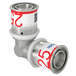 Uponor S-Press plus knie 90° water 25 mm | Tyleenslang.nl