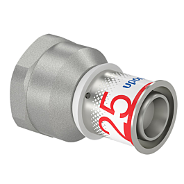 Uponor S-Press Plus schroefbus water binnendraad 25 mm x 1" | Tyleenslang.nl